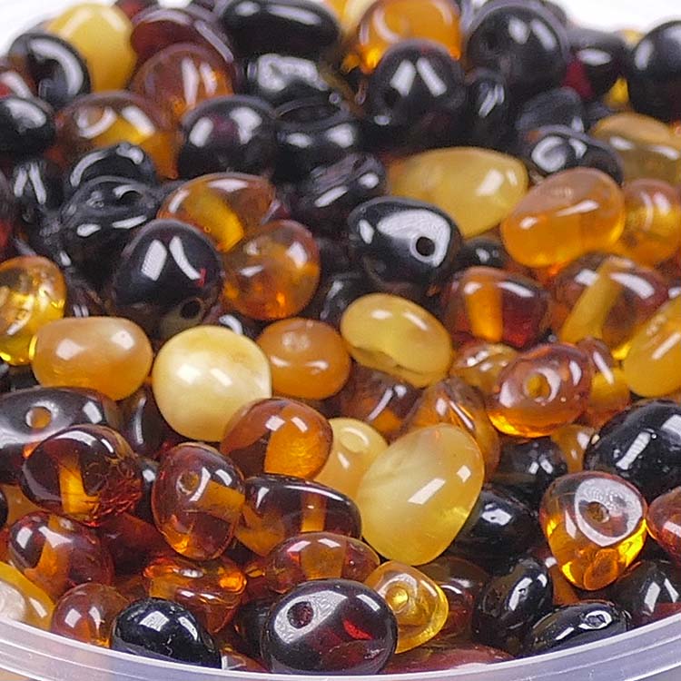 Loose amber beads for jewelry making | Real amber beads for bracelets ...